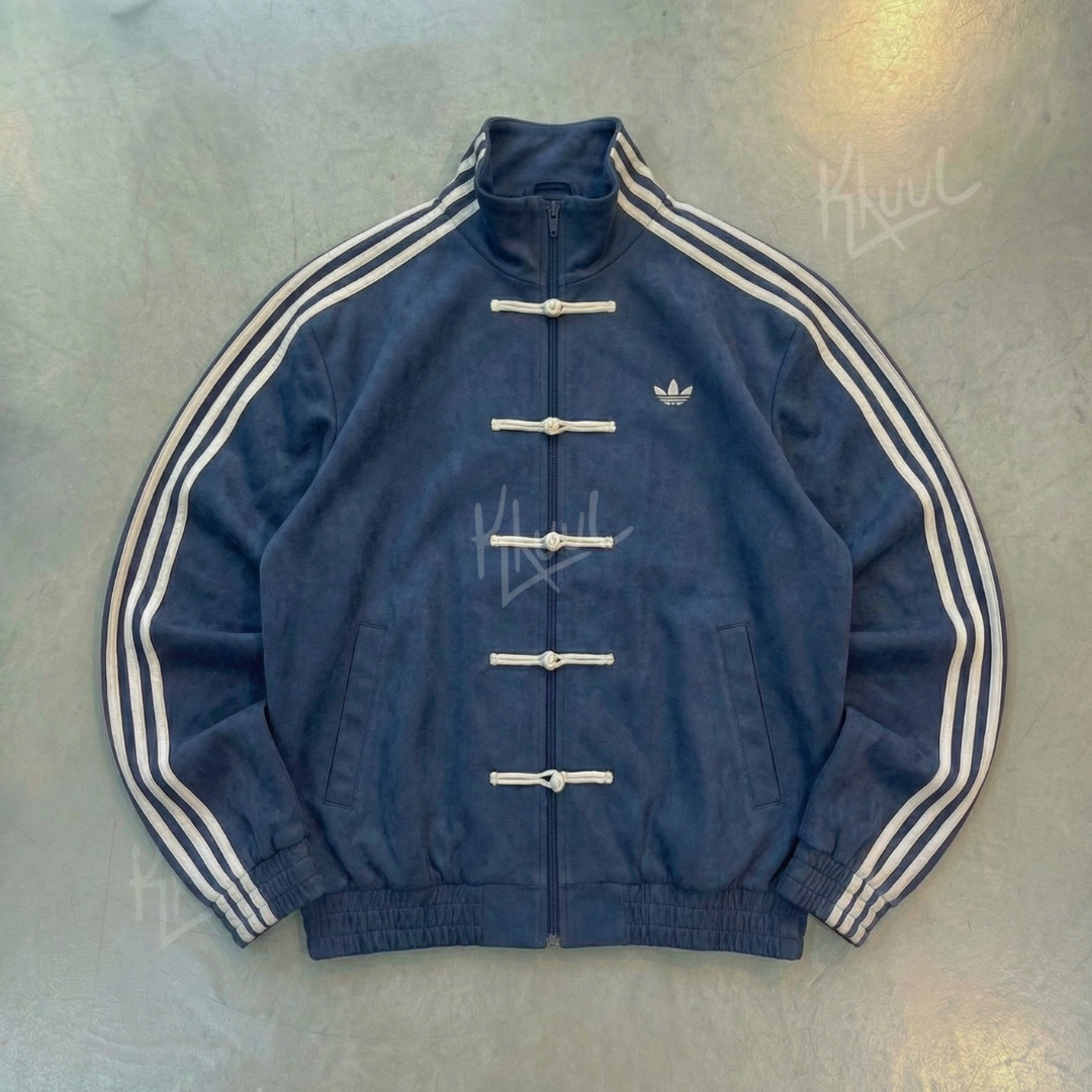 Adidas Navy Blue Chinese Snake New Year 2026 CNY Tang Track Jacket – Khuul